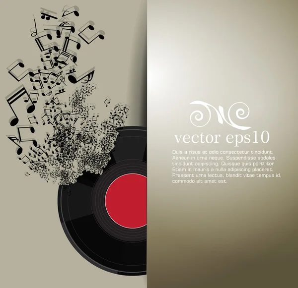 Retro music background Stock Vector Image by ©Artness #13584479