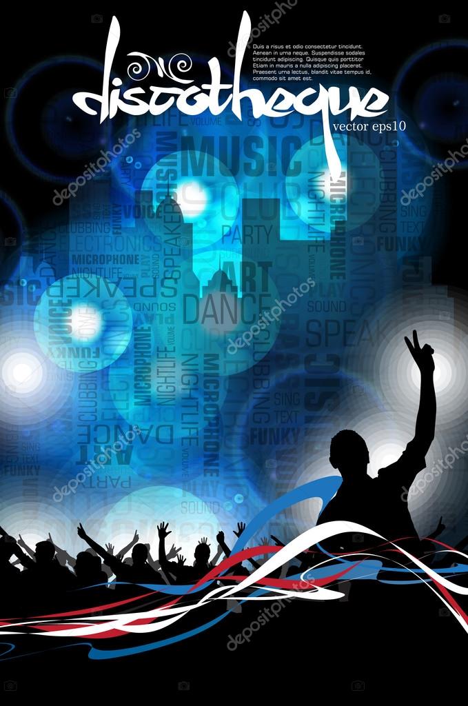 Crowd at the music concert. Vector Stock Vector Image by ©zeber2010 ...