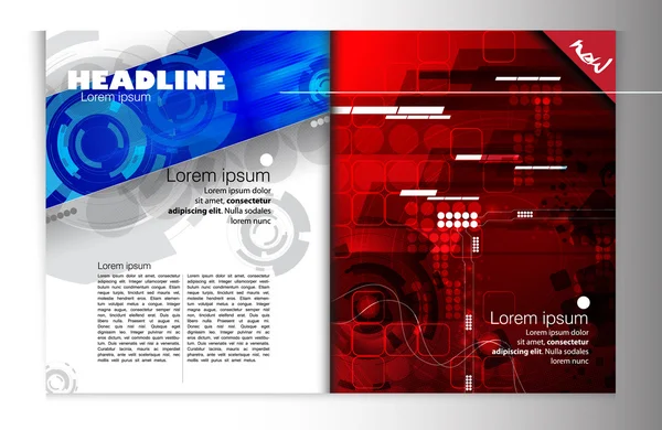 Modern magazine design Stock Vector Image by ©zeber2010 #33343853