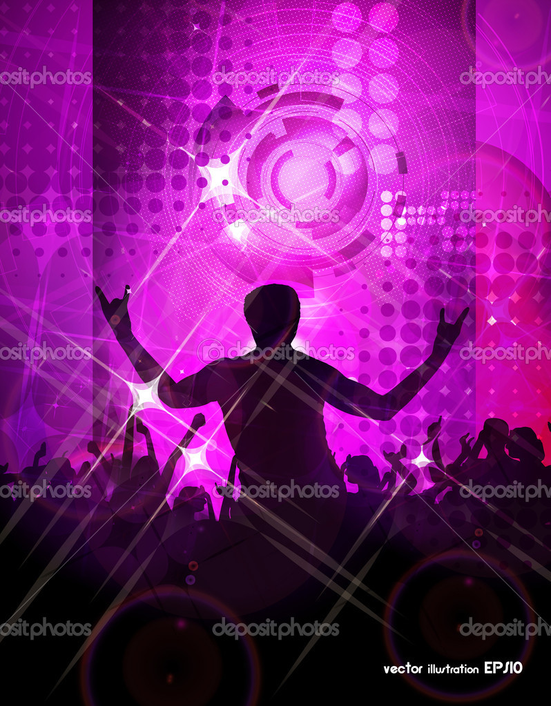 Music event background Stock Vector Image by ©zeber2010 #36202099
