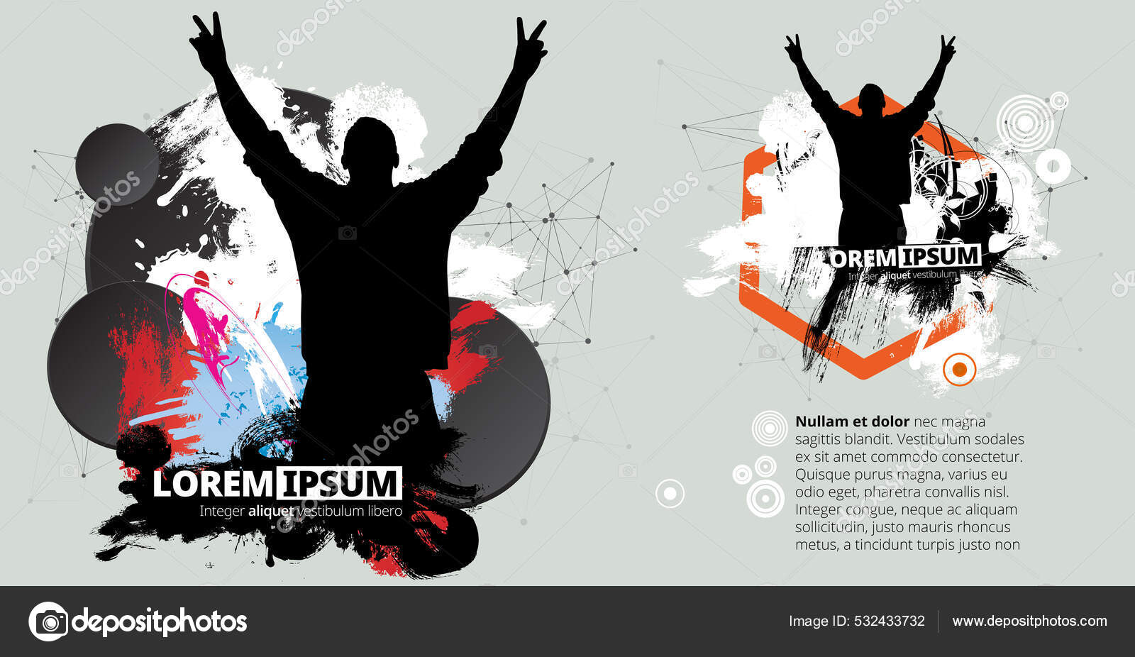 Big Music Event Background Ready Poster Banner Stock Vector by ...