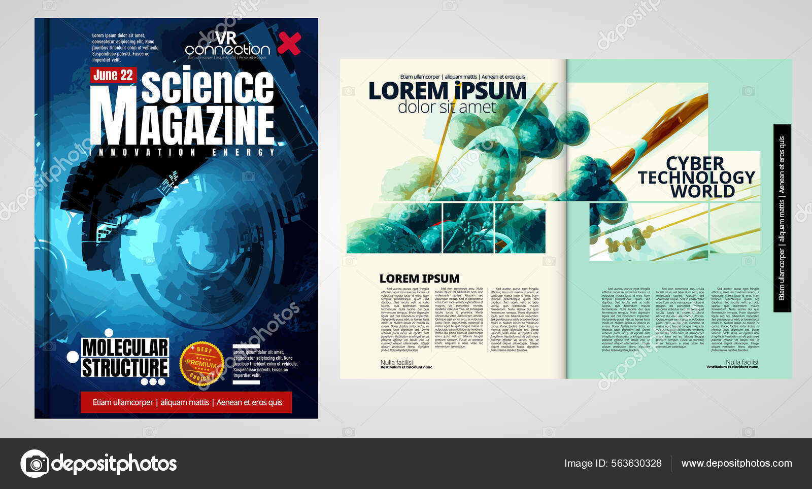 Technology Magazine Cover