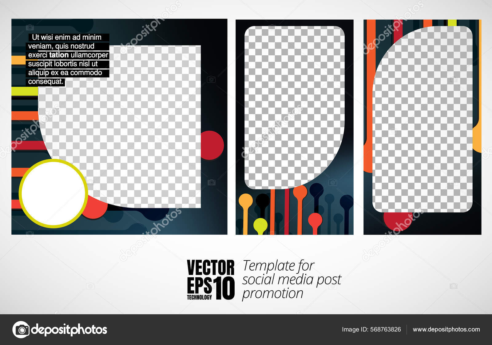 Modern Corporate Frame Creative Social Media Layout Ready Use Vector ...