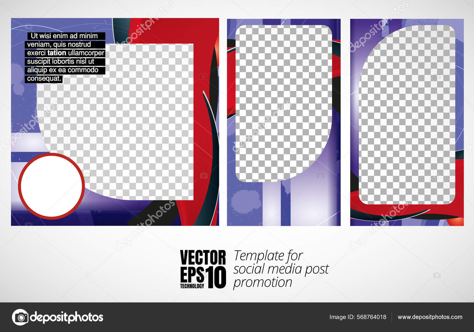 Modern Corporate Frame Creative Social Media Layout Ready Use Vector ...