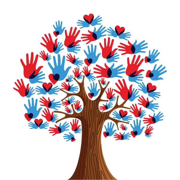 Diversity tree Vector Art Stock Images | Depositphotos