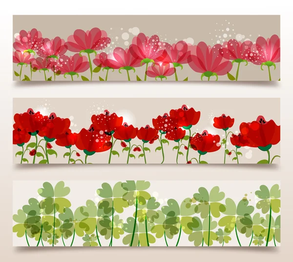 Spring flower banner Stock Vector Image by ©cienpies #27640715