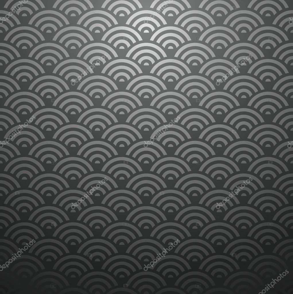 Black Japan seamless pattern Stock Vector Image by ©cienpies #27595253