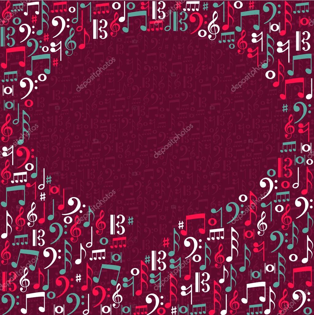 Music notes social media bubble design Stock Vector by ©cienpies 29248371