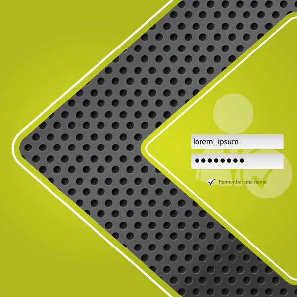 Login screen Vector Art Stock Images | Depositphotos