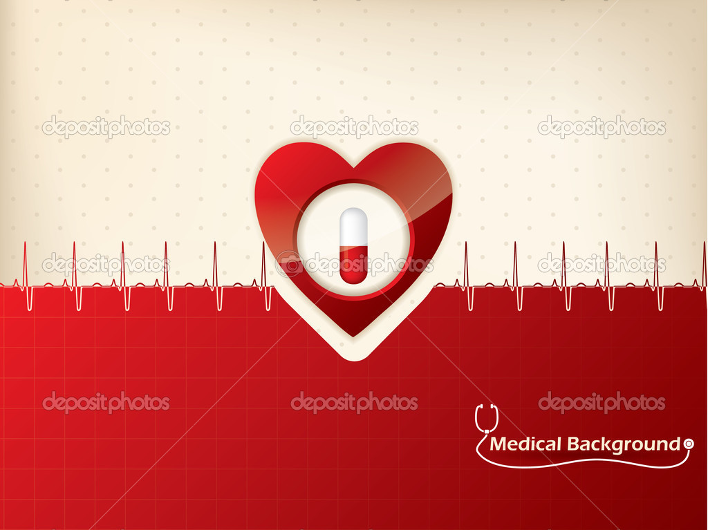 Red Medical Wallpaper