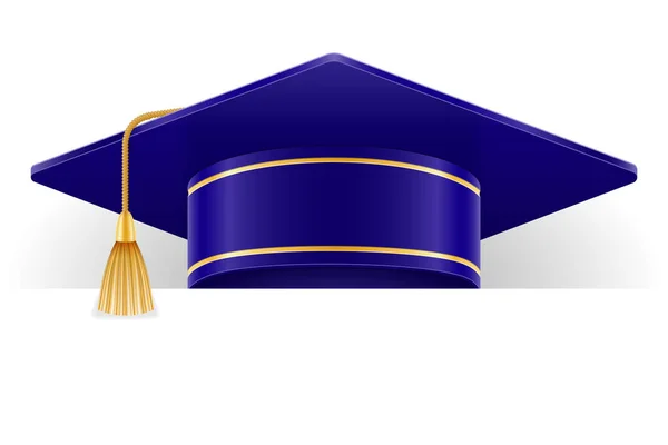 University College Academy Graduate Hat Vector Illustration Isolated ...