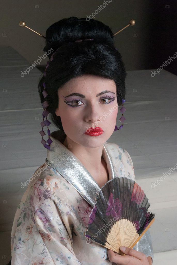 Geisha woman — Stock Photo © DamianPalus #25504159