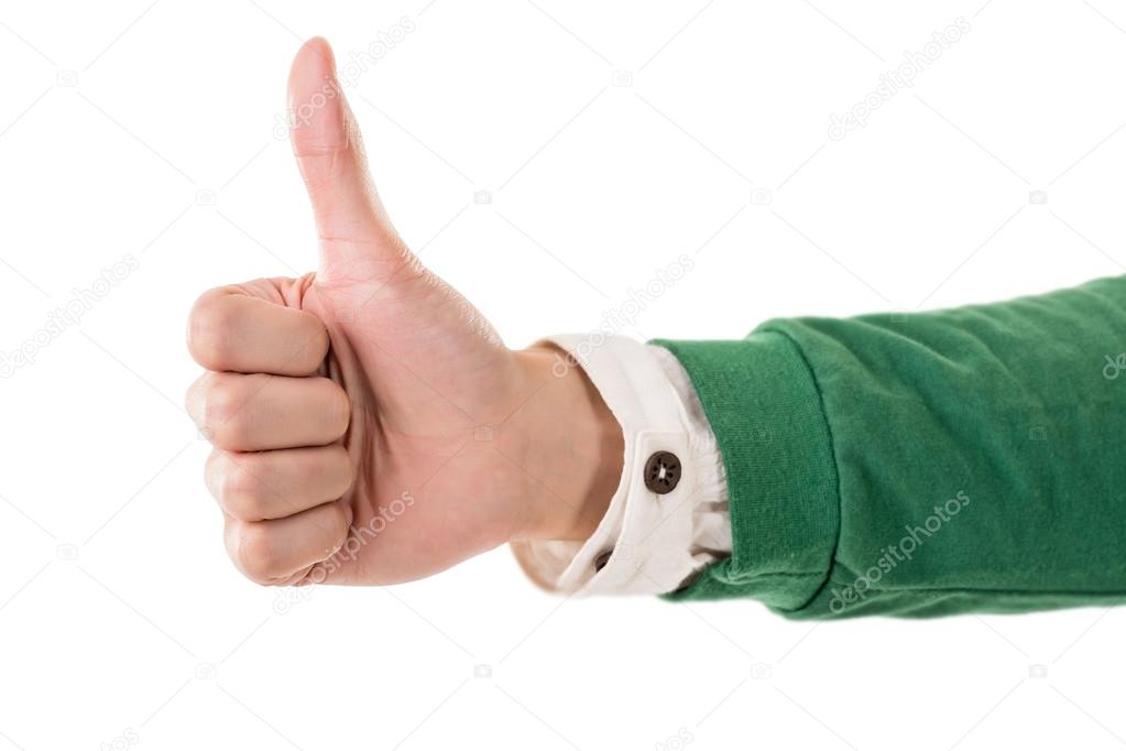 Thumb up gesture Stock Photo by ©elwynn 48242593