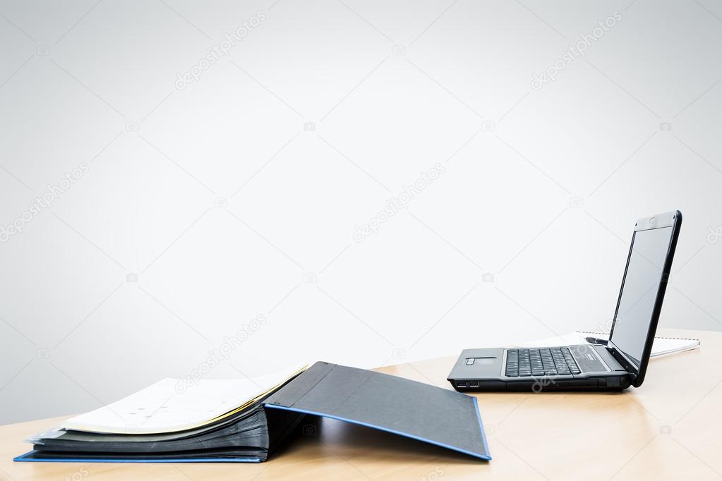 Desktop notebook ⬇ Stock Photo, Image by © magann #12487741
