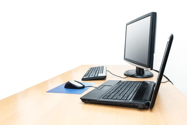 Desktop notebook ⬇ Stock Photo, Image by © magann #12487741