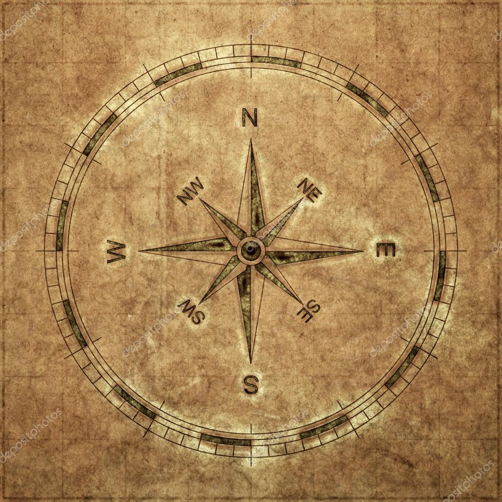 Old compass — Stock Photo © magann #32912365