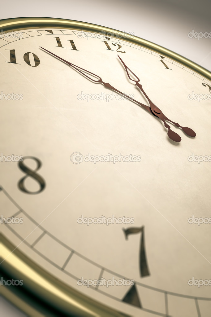 Vintage clock Stock Photo by ©magann 36965129