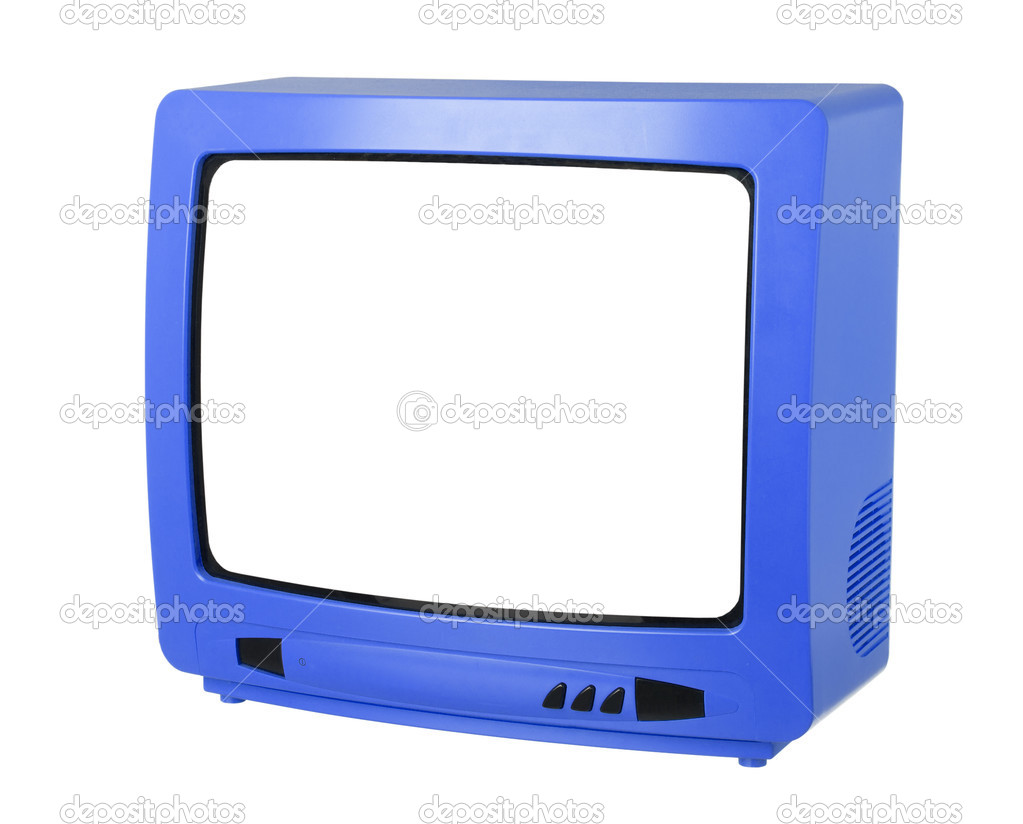 Blue TV — Stock Photo © gemenacom #37516109