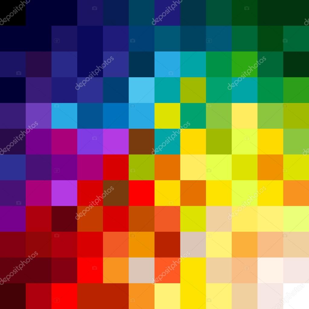 Colorful pixels — Stock Vector © Mirage3 #13934503