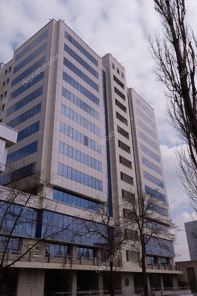 Office building outside — Stock Photo © Entuazist #47229849