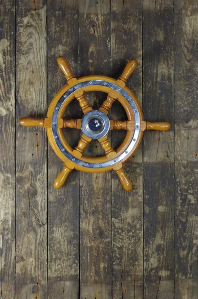 Steering wheel of sailing-ship - Stock Image - Everypixel