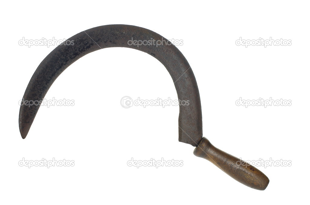 Old rusty sickle Stock Photo by ©witoldkr1 21714309
