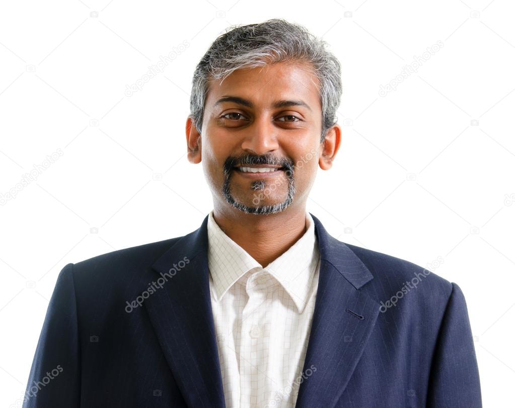 Smart Indian Man In Suit