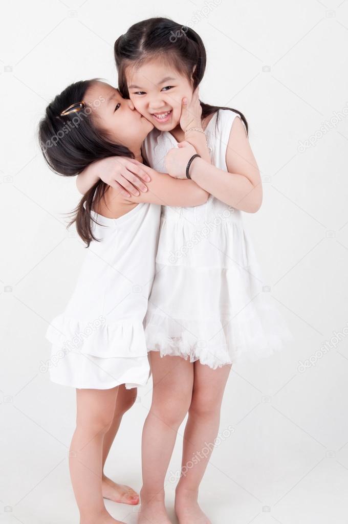 Asian siblings | Asian siblings — Stock Photo © szefei #46315055