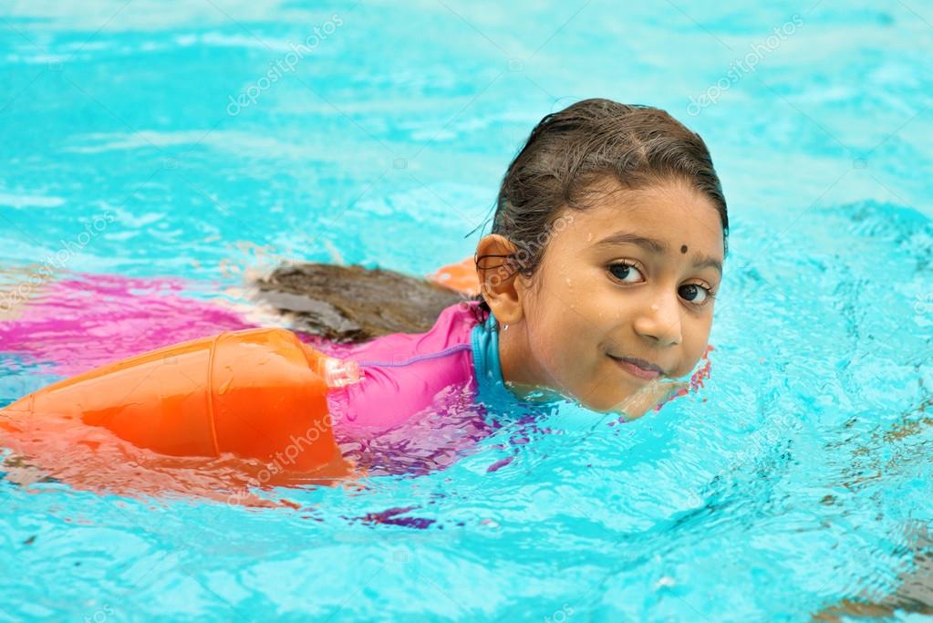 Swimming class Stock Photo by ©szefei 48146113