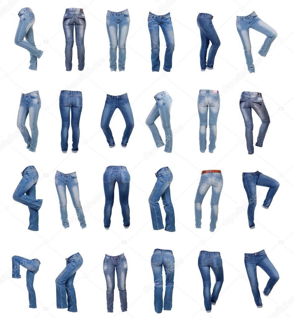 Jeans for women collage — Stock Photo © Ruslan #23075454