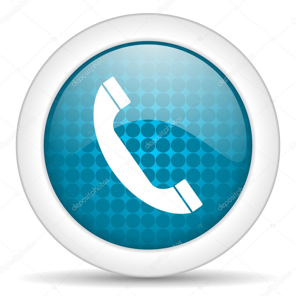 Telephone icon — Stock Photo © alexwhite #13318746