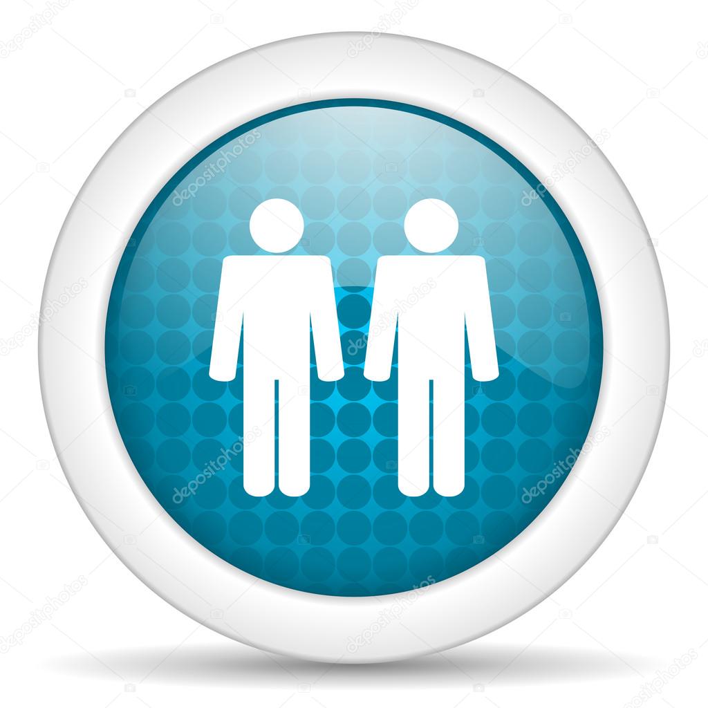 Couple icon — Stock Photo © alexwhite #13886217