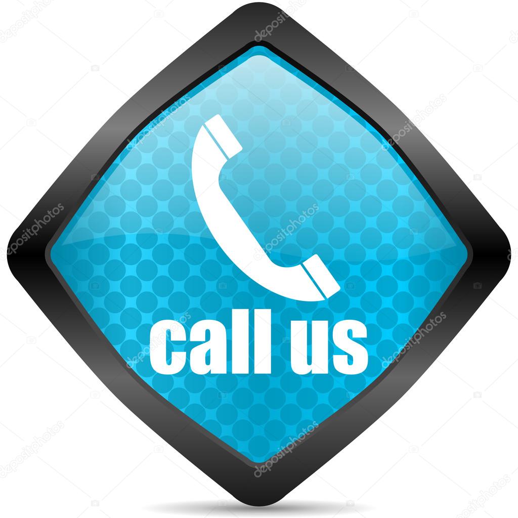 Call us icon — Stock Photo © alexwhite #14716277