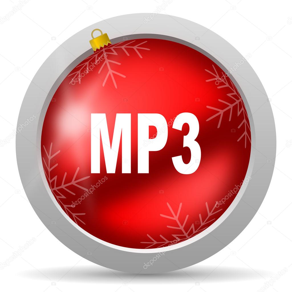 Mp3 Icon Red