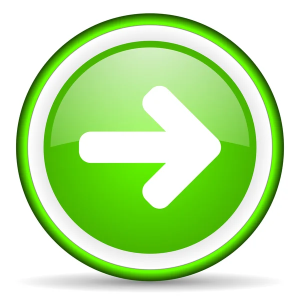 Green Right Arrow Icon