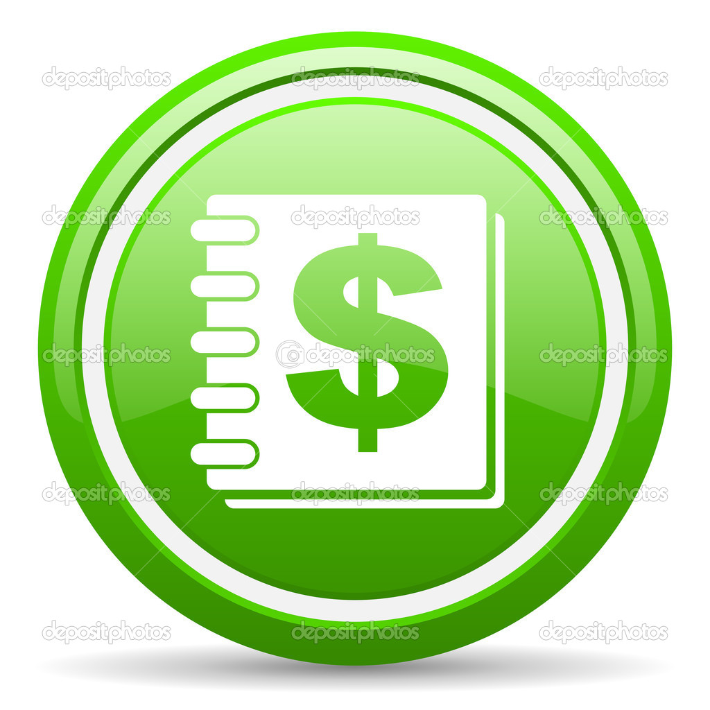Money green glossy icon on white background — Stock Photo © alexwhite ...