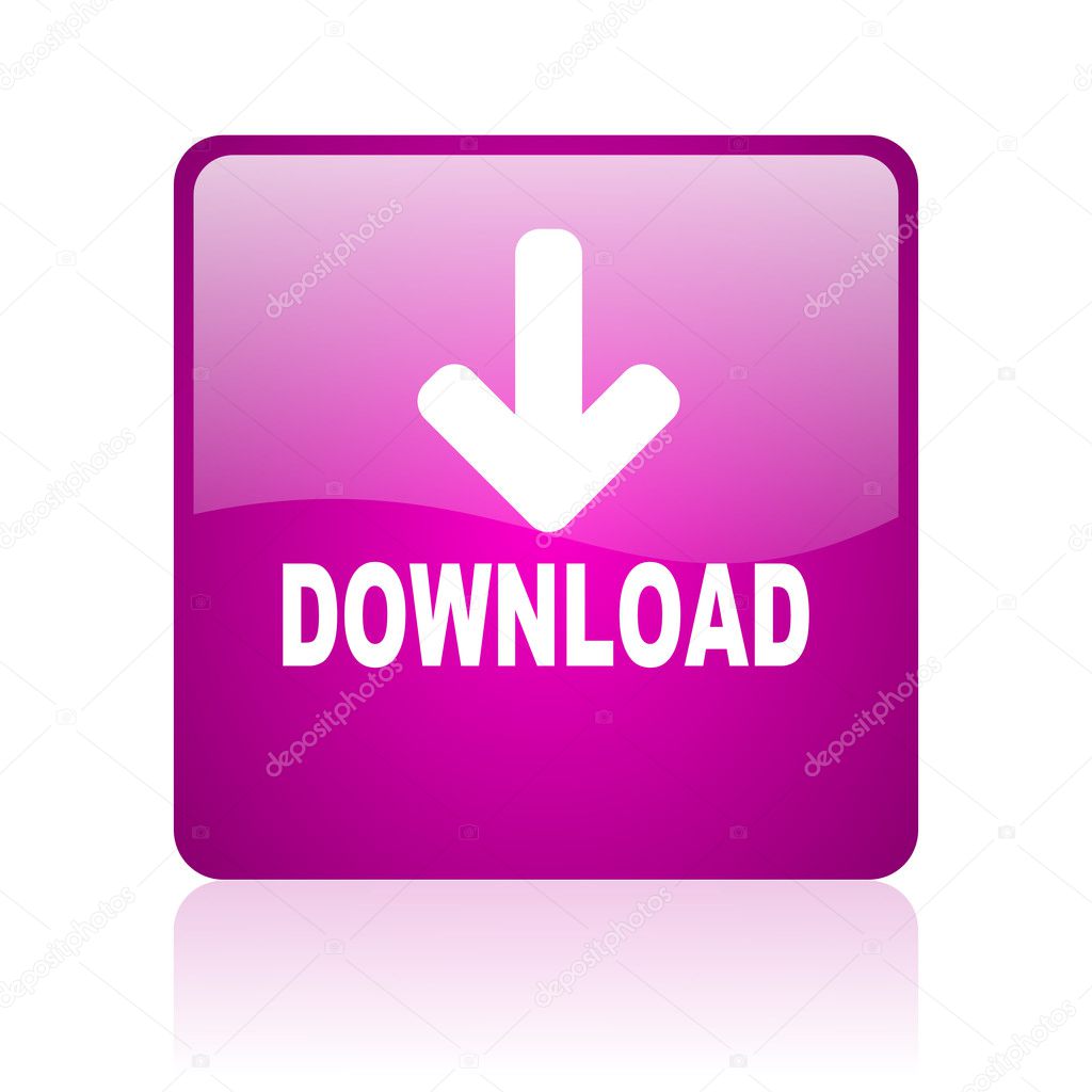 Download violet square web glossy icon — Stock Photo © alexwhite #22021493