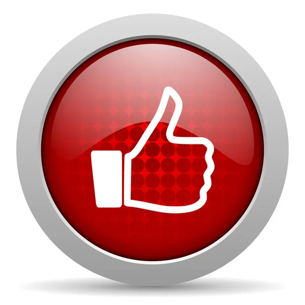 Like red circle web glossy icon — Stock Photo © alexwhite #24945999
