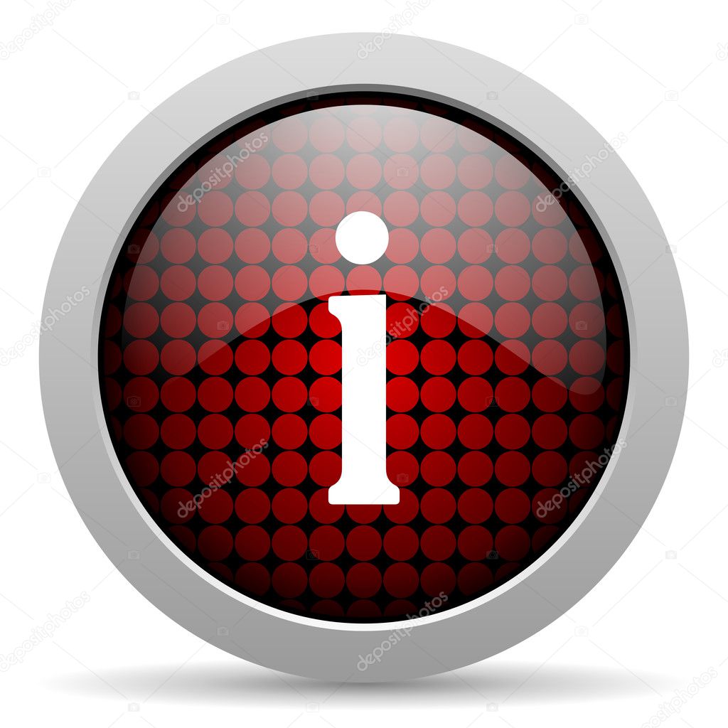 Information glossy icon — Stock Photo © alexwhite #25164841