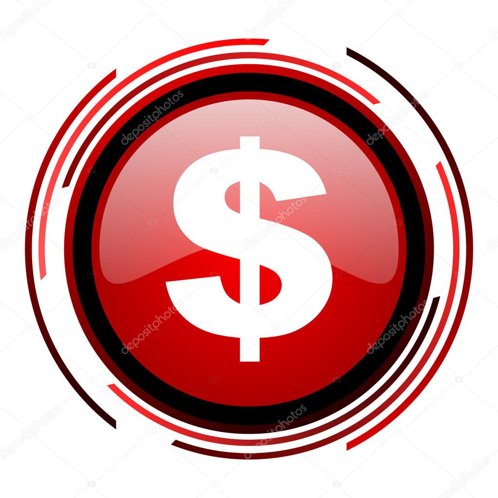 Us dollar icon — Stock Photo © alexwhite #25406221
