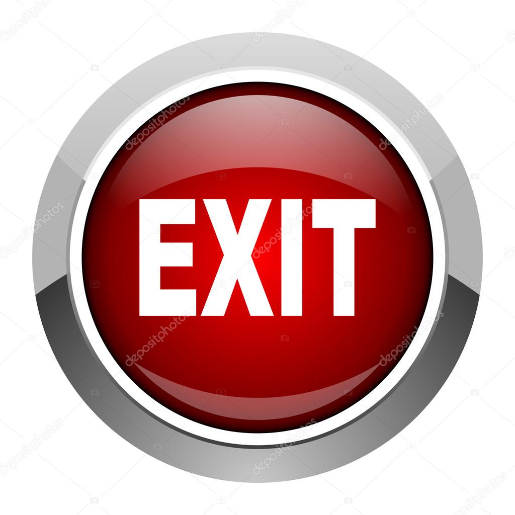 Icono de salida — Foto de stock © alexwhite #26678785