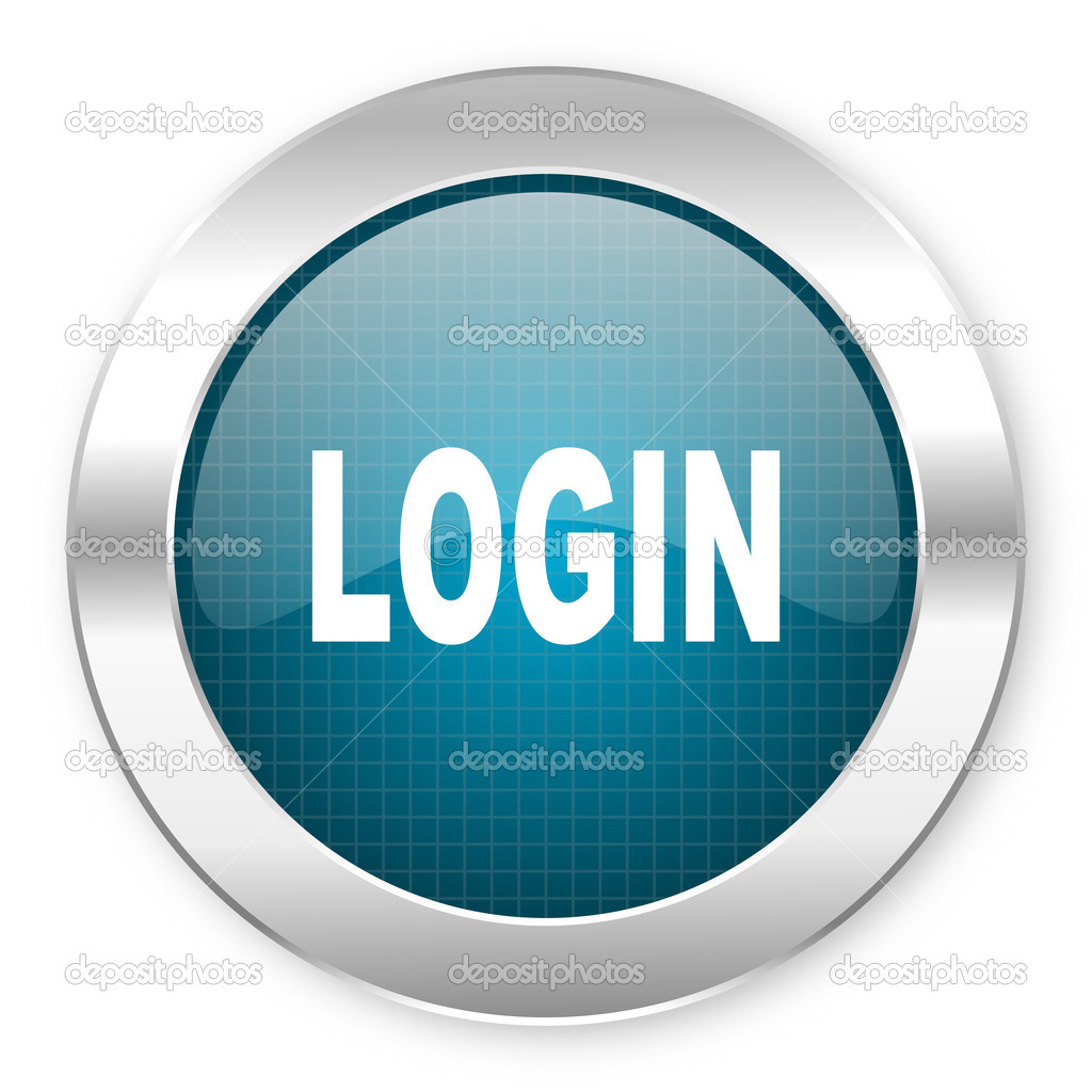 Login icon — Stock Photo © alexwhite #28247635