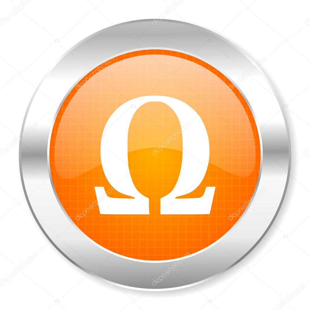 Omega icon — Stock Photo © alexwhite #29854447