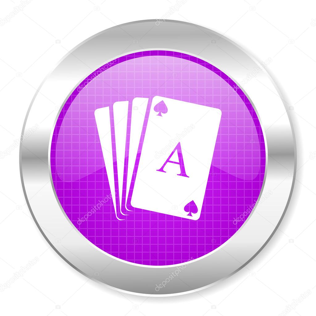 Playing cards icon — Stock Photo © alexwhite #30562851