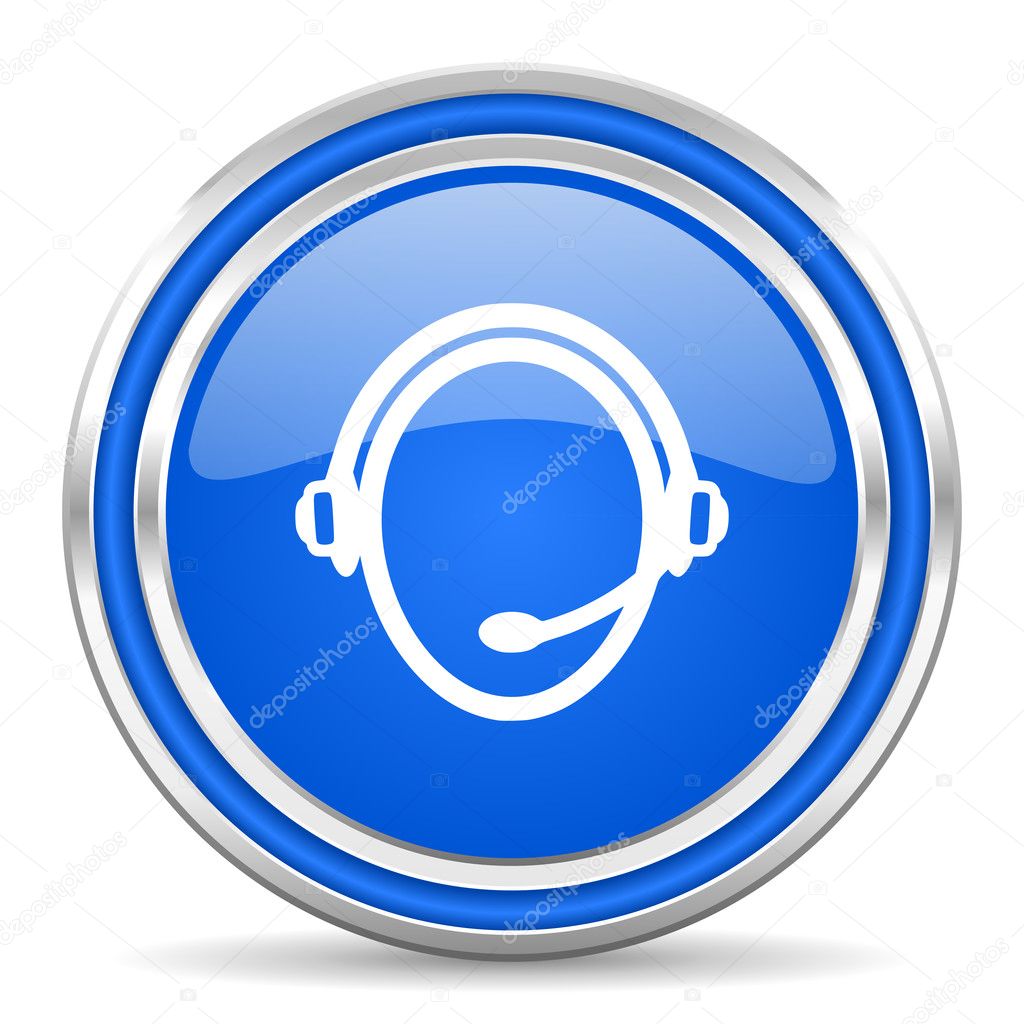 Customer service icon — Stock Photo © alexwhite #30876593