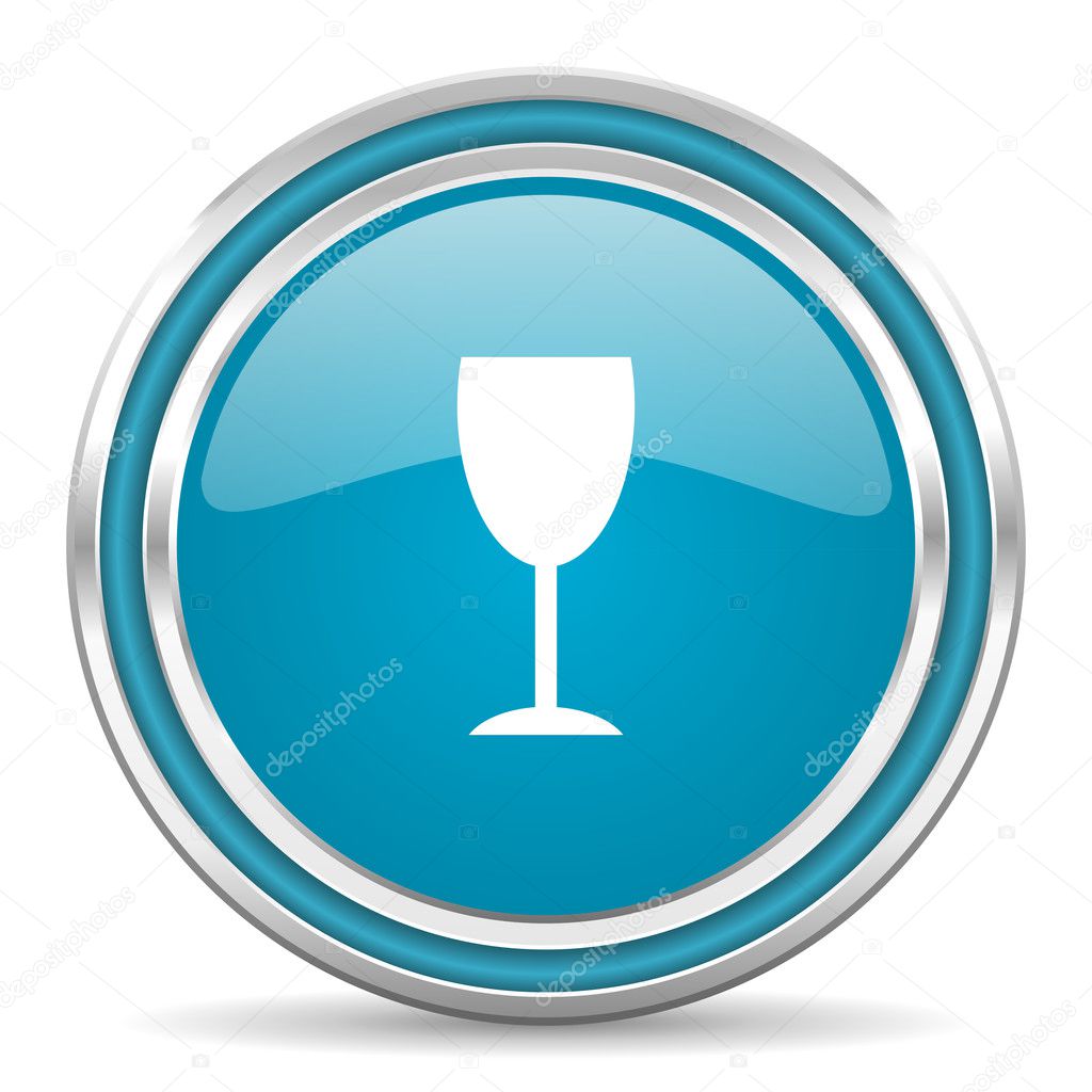 Glass icon — Stock Photo © alexwhite #31170987