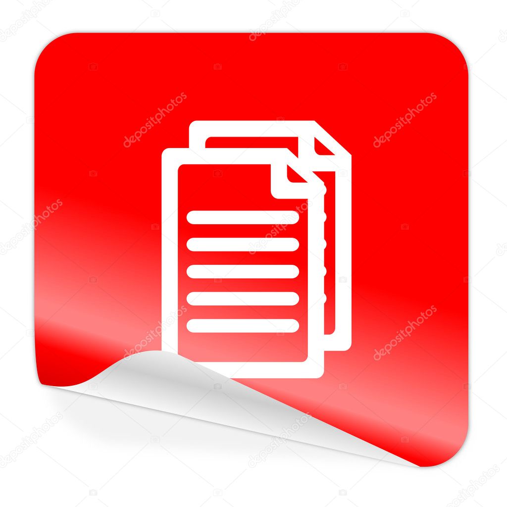 Document icon — Stock Photo © alexwhite #33913643