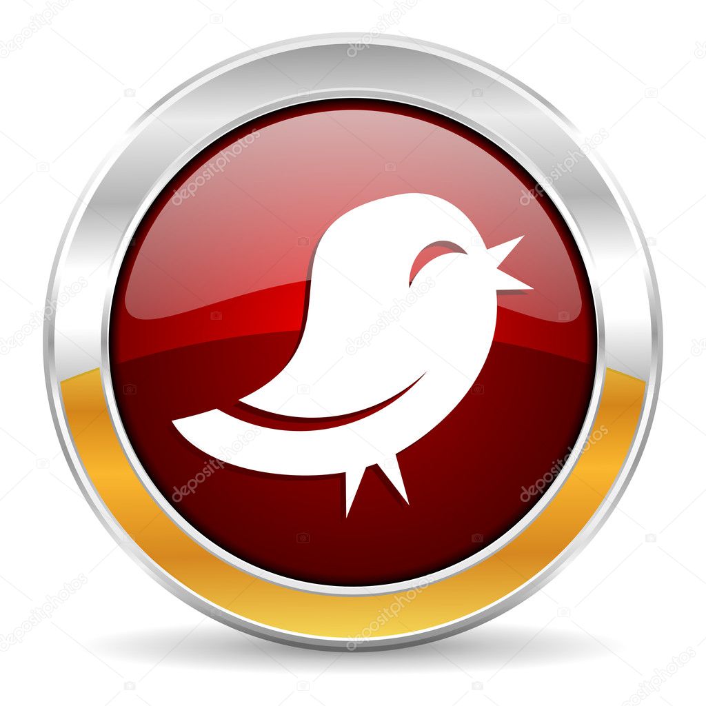 Twitter icon — Stock Photo © alexwhite #34399097