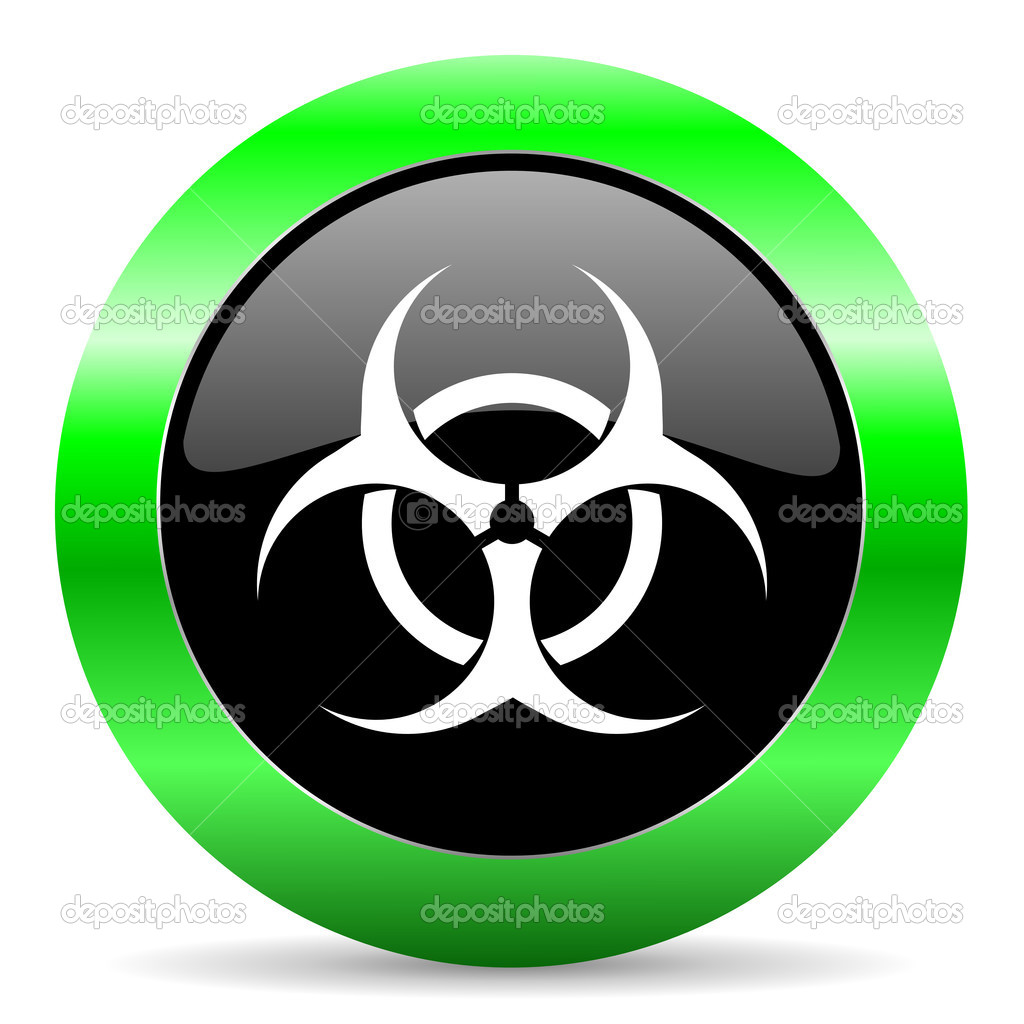 Biohazard pictogram — Stockfoto © alexwhite #39924163
