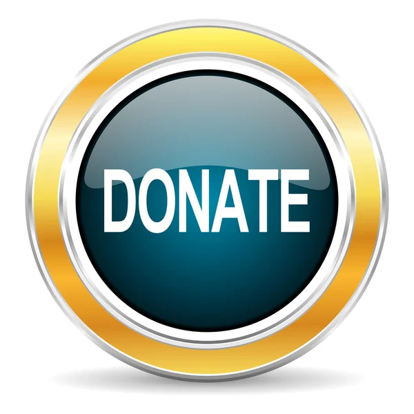 Blue Donate Button